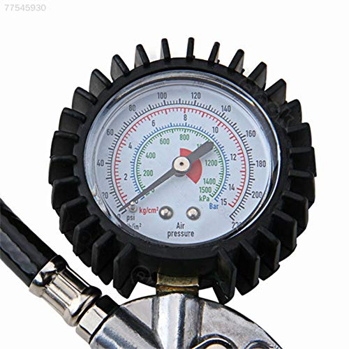 3NH® 6109 220PSI Car Tire Air Filler Inflator Tyre Pressure Gauge ...