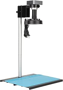 Amazon.com : Microscope Camera, LED Ring Light Microscope Camera ...