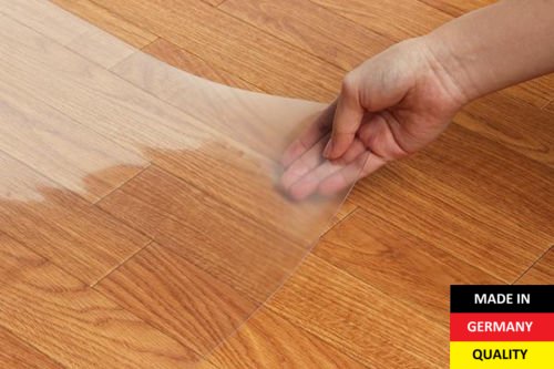 Schöne Bodenschutzmatte Transparent Meterware Bild