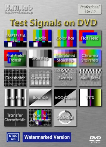 Test Signals on DVD ウォーターマーク版 [NTSC 4:3]: Amazon.it: Film e TV