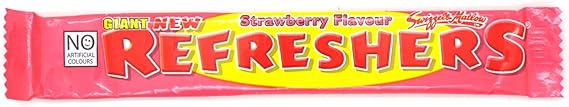 Refreshers Strawberry Chew Bar - 60 (Box) Chew Bars Sweets : Amazon.co ...
