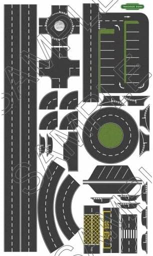 Road Layout - N Gauge - 40mm Wide Road - Model Railway : Amazon.co.uk ...