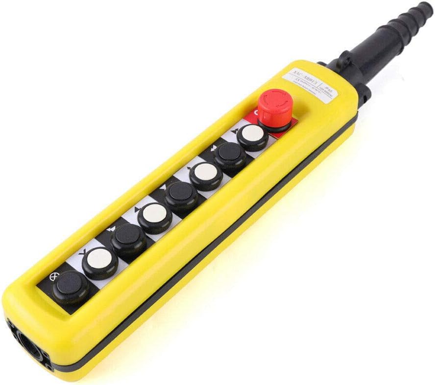 Amazon.com: XAC-A8913 Hoist Operator Crane Pendant Control Station 2 ...