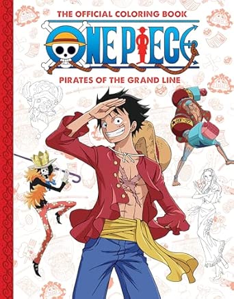 Amazon.com: One Piece: Official Crew Coloring Collection: Pirates of ...