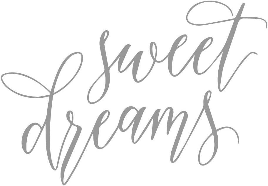 Amazon.com: Sweet Dreams - Vinyl Decal Wall Art Decor Sticker - Home ...