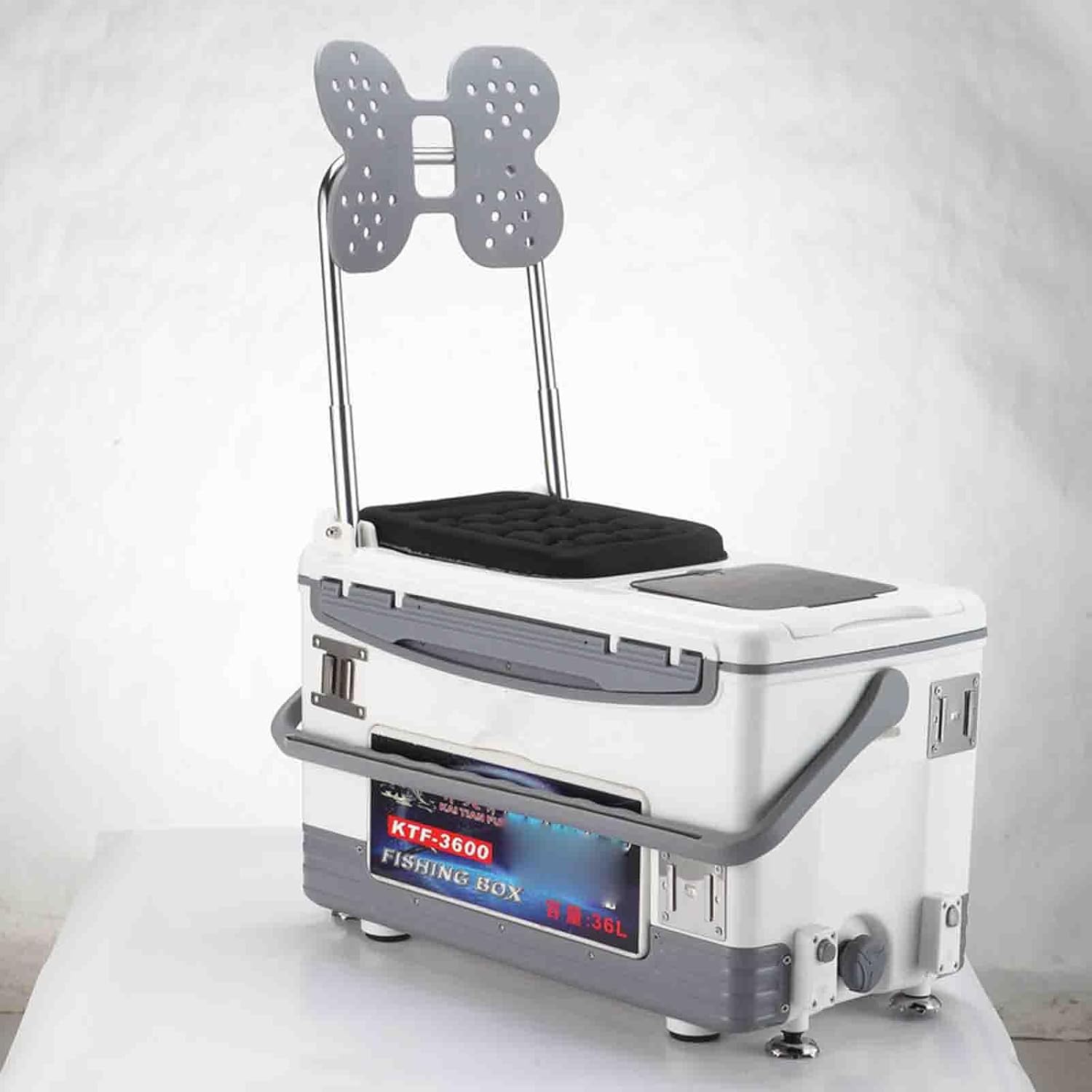 Amazon.com: EEREADGQ 36L ABS Fishing Box with Wheels Multi-Function ...