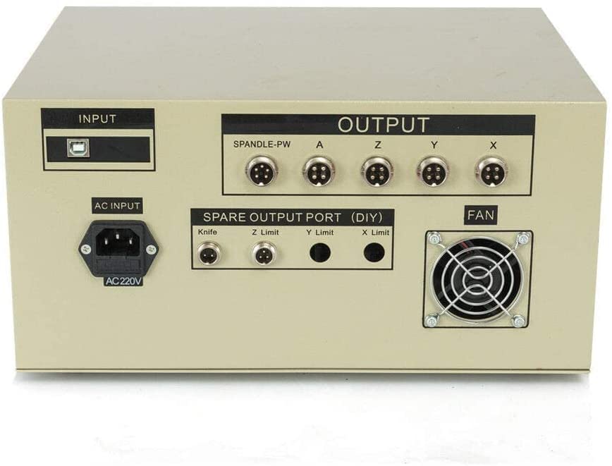 Buy GDAE10 USB 4 Axis CNC 6090 Router Kit MACH3 Control + 2.2kw VFD ...