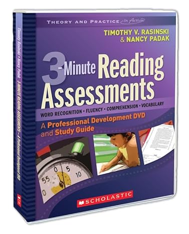 3-Minute Reading Assessments: A Professional Development DVD and Study Guide (Theory and ...