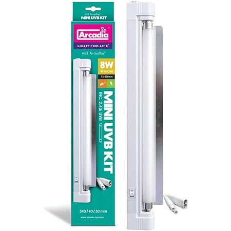 Arcadia - ProT5® UVB Desert - D3+ 12% UVB - 24 Watt - Includes Quality ...