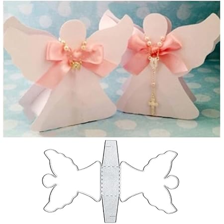 Amazon.com : Angel Box Metal Die Cuts Cutting Dies, Angel Box Paper ...