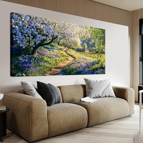 Amazon.com: Canvas Wall Art Decor Modern Green Wall Art for Living Room ...