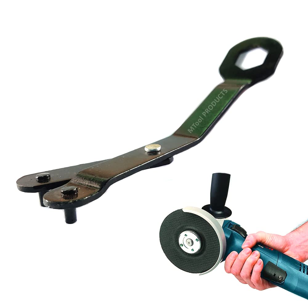 MMTool PRODUCTS Adjustable Pin Spanner Wrench for Angle Grinder And ...