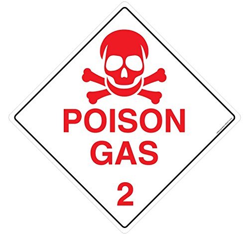 Poison Gas 2, (HW307-600V-05), Material: 3M Self Adhesive Vinyl, Pack ...