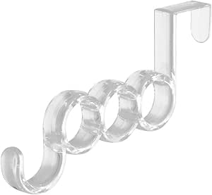 Amazon.com: InterDesign Over the Door Valet Hook for Coats, Hats, Robes ...