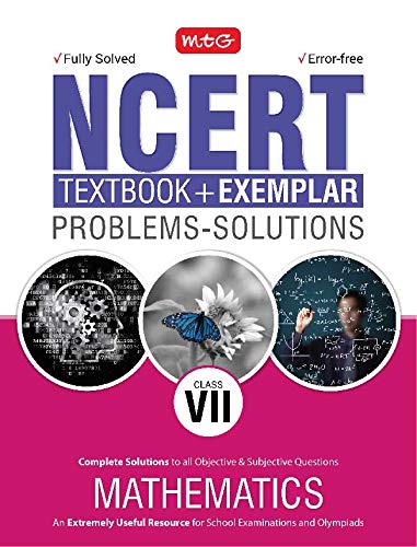 Buy NCERT Textbook + Exemplar Problem Solutions Mathematics for Class 7 ...
