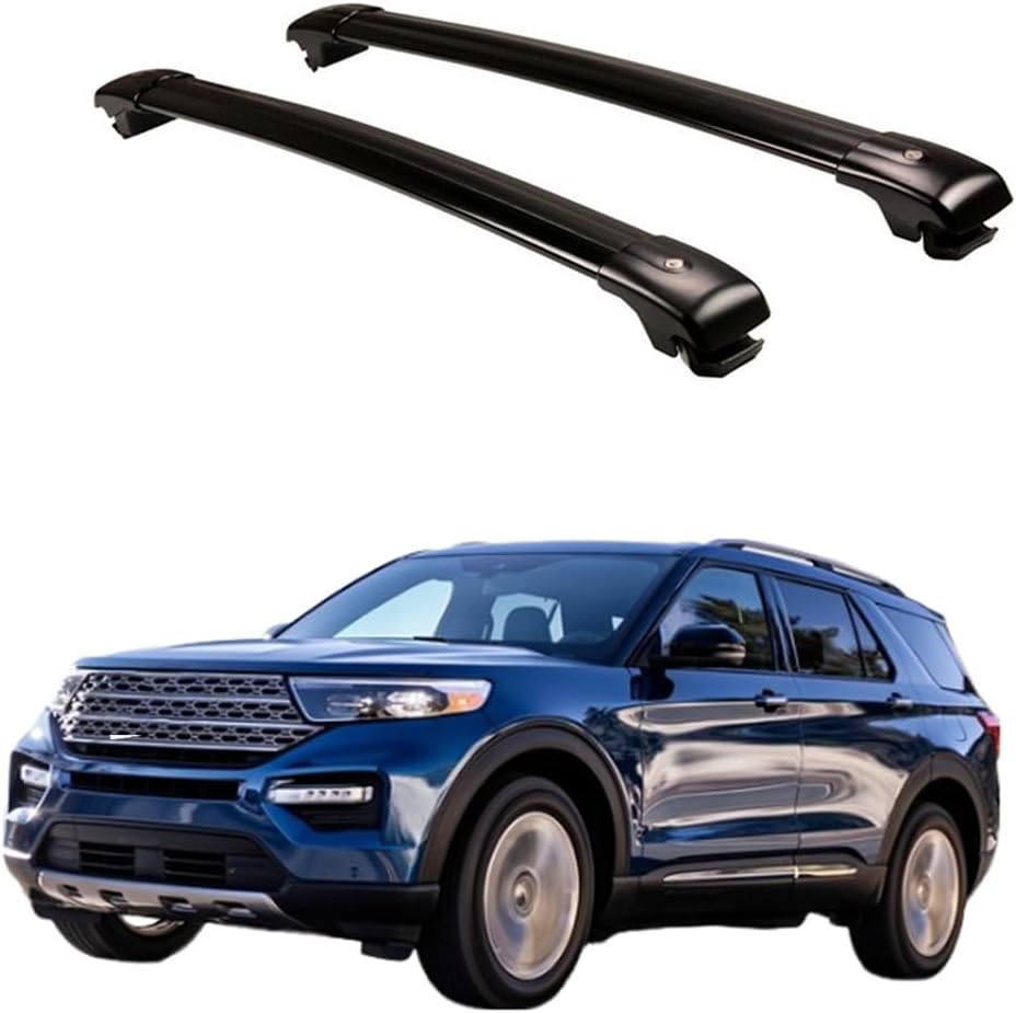 Amazon.com: Roof Rack Cross Bars Lockable Fit for 2019-2023 Ford ...