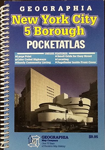 Geographia New York City 5 Borough PocketAtlas: Geographia ...