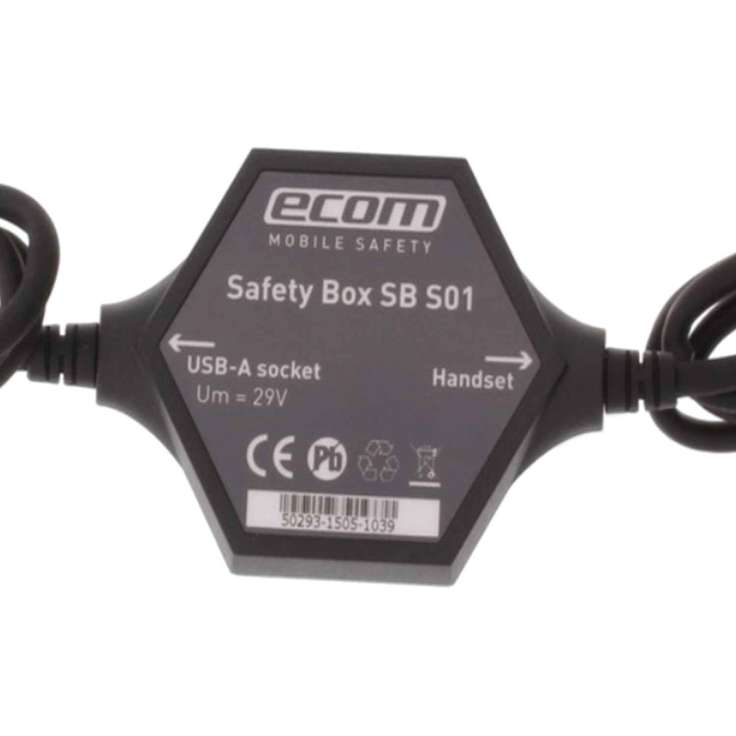 Ecom Smart-Ex 01 SB S01 Charger Cable with Safety Box : Amazon.co.uk ...