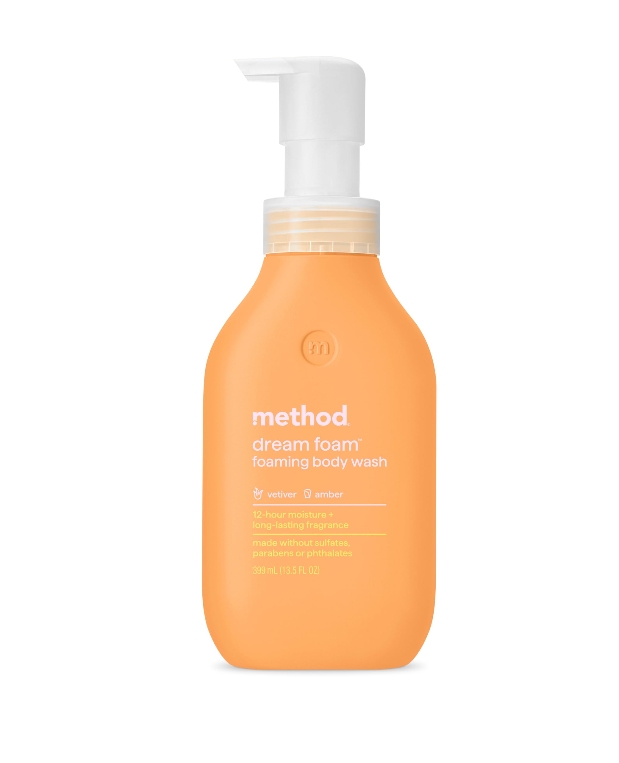 Amazon.com : Method Dream Foam, Foaming Body Wash, Vetiver + Amber, 13. ...