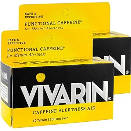 Amazon.com: Vivarin, Caffeine Pills, 200mg Caffeine per Dose, Safely ...