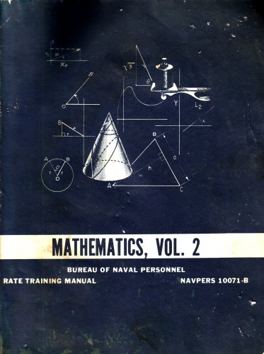 Mathematics, Vol. 2: Bureau Of Naval Personnel: 9780502050352: Amazon ...