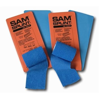 SAM Splint Combo Pack - 36 Orange/Blue Splints & 2 Nepal | Ubuy