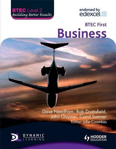 BTEC First Business: BTEC Level 2: Amazon.co.uk: Dave Needham, Rob ...