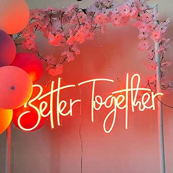 Buy Better Together - | Neon Lights for Bedroom | Neon Wall Signs ...