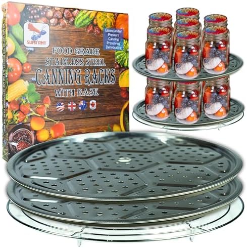 Amazon.com: Supa Ant 10.8in Canning Rack for Pressure Canner (3pcs ...