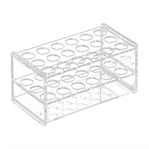 Amazon.com: GSHLLO 18 Holes Acrylic Test Tube Holder Clear Test Tube ...