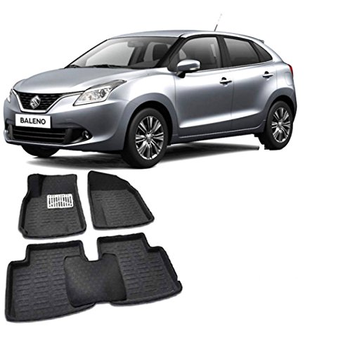 Auto Concept 3D Passenger Car Floor Mats Complete Set for Maruti Suzuki ...