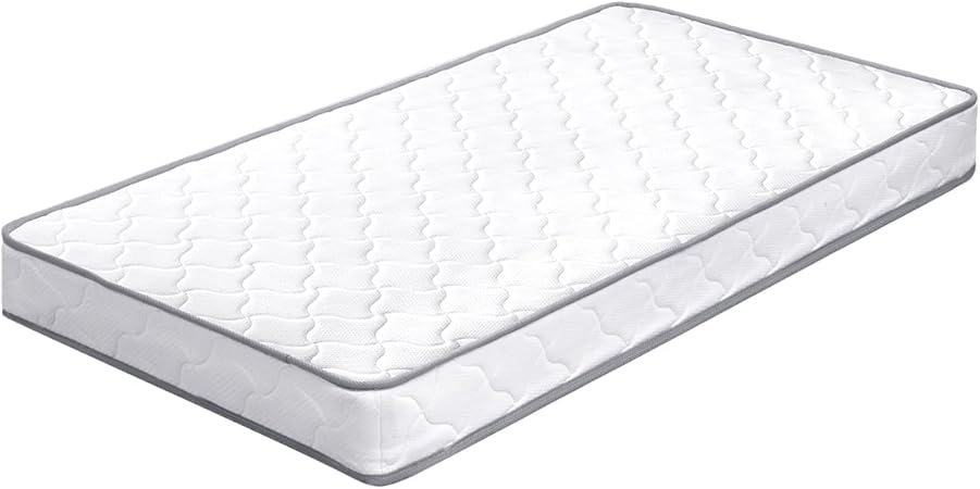 Amazon｜WEIMALL マットレス ボンネルコイル シングル 厚み16.5cm コイル数341個 高密度 硬め 通気性 圧縮梱包 スプリングマットレス ホワイト FEI001WH ...