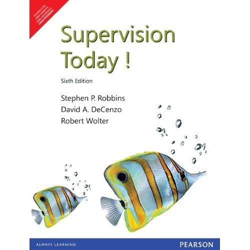 Supervision Today ! ( Sixth Edition): Robbins: 9788131728055: Amazon ...