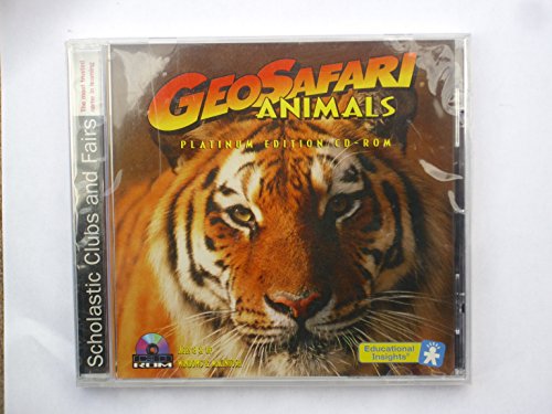 Amazon.com: CDROM, Animals, GeoSafari Platinum Edition, Win/Mac, Win 3. ...