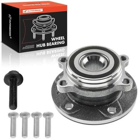 A-Premium Front or Rear Wheel Bearing and Hub Assembly Compatible with ...
