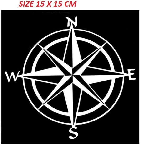 A236.1 Compass South East West North Car Truck Decorative Exterior ...