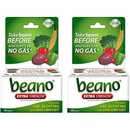 Amazon.com: Beano Extra Strength, Digestive Enzyme Supplement, Prevents ...