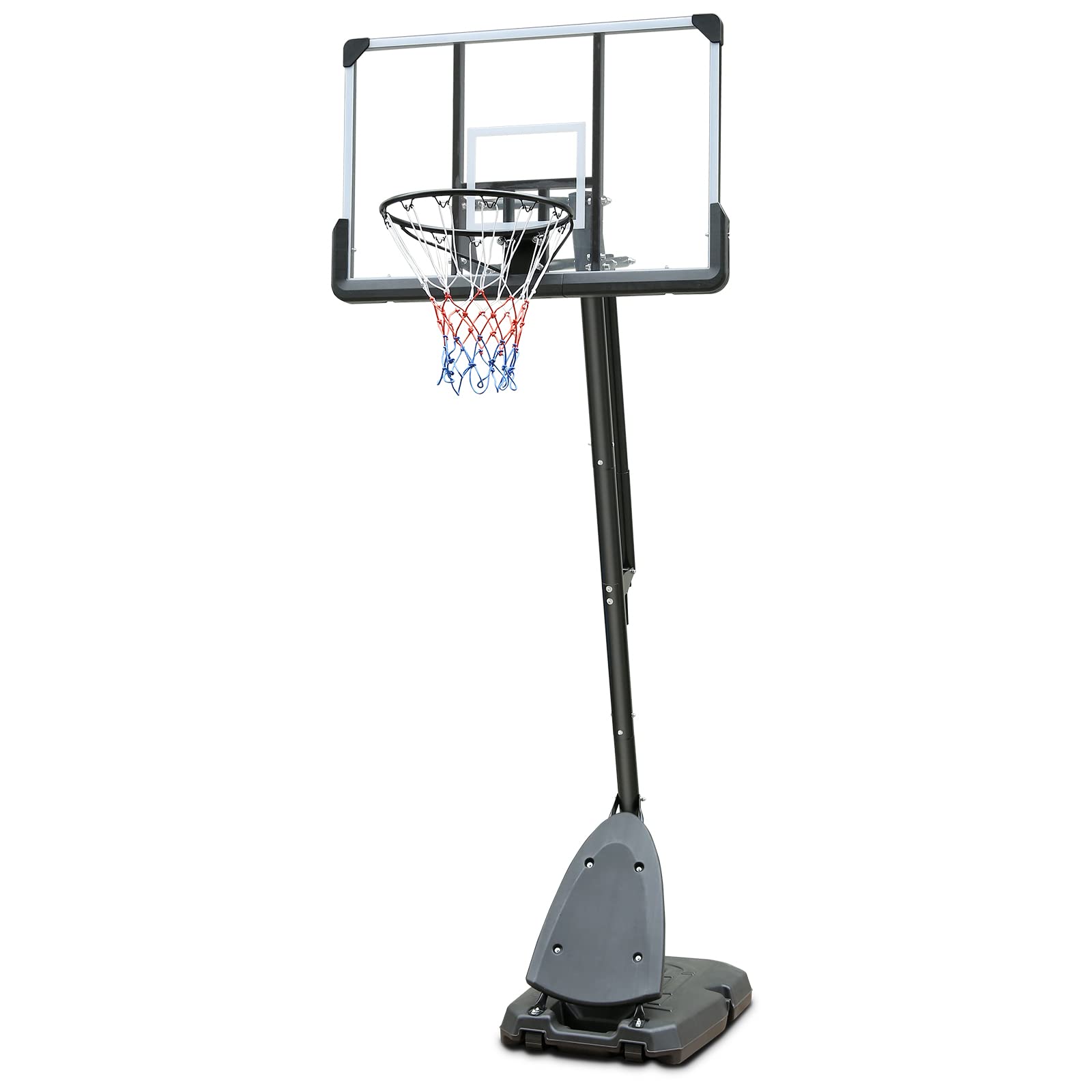 Sports God Portable Basketball Hoop Goal System Adjustable Backboard ...
