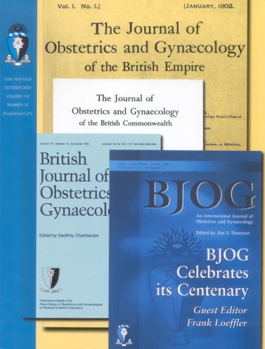 BJOG Celebrates Its Centenary: Loeffler, Frank: 9781900364898: Amazon ...