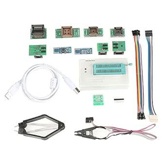 Amazon.com: USB Programmer, Universal Programmable Logic Circuits Programmer Kit for TL866II ...