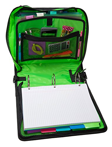 Snapklik.com : The Mighty Zip Tab Zipper Binder - 3 Inch O-Rings - 5 ...