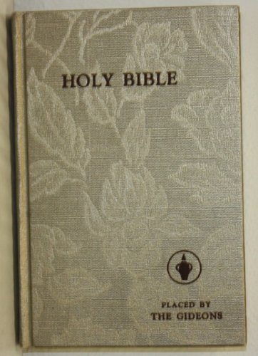 Amazon.co.jp: Holy Bible (placed by The Gideons) Old and New Testaments ...