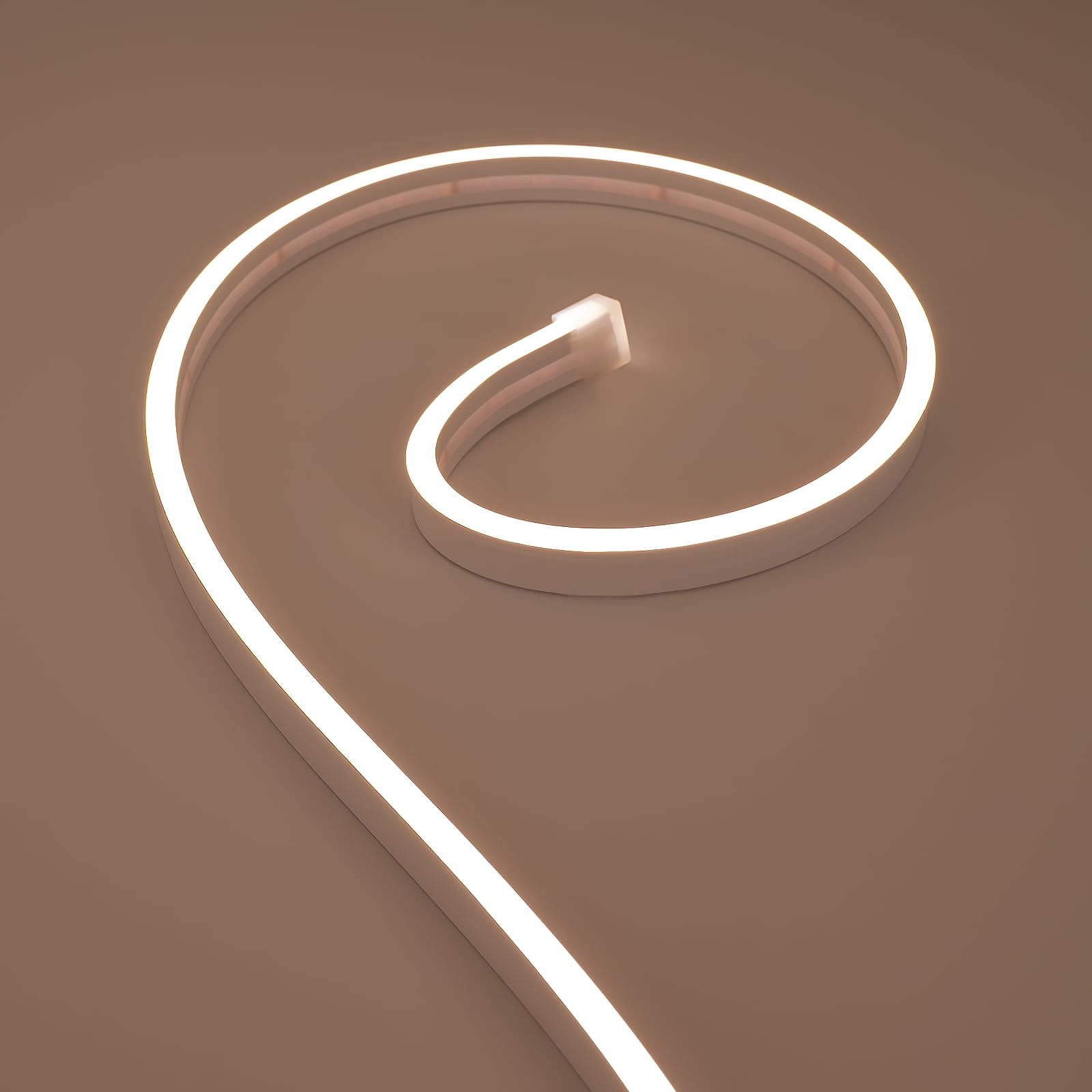 Amazon.com: JOYLIT 24V Neon LED Strip Lights 6 x 12 MM, 16.4FT/5M 3000K ...