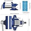 Amazon.com: Nuovoware Heavy Duty Bench Vise 4.5 Inch with 125mm Vise ...