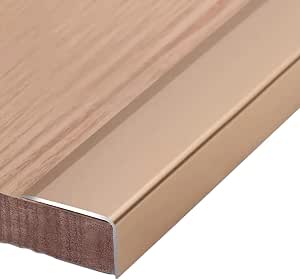 3.5cm Wide Stair Nosing Trim Corner Metal, Staircase Step Nose Edging ...