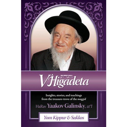 V'Higadeta - Yom Kippur & Sukkos: Rabbi Yaakov Galinsky: 9781600914621 ...