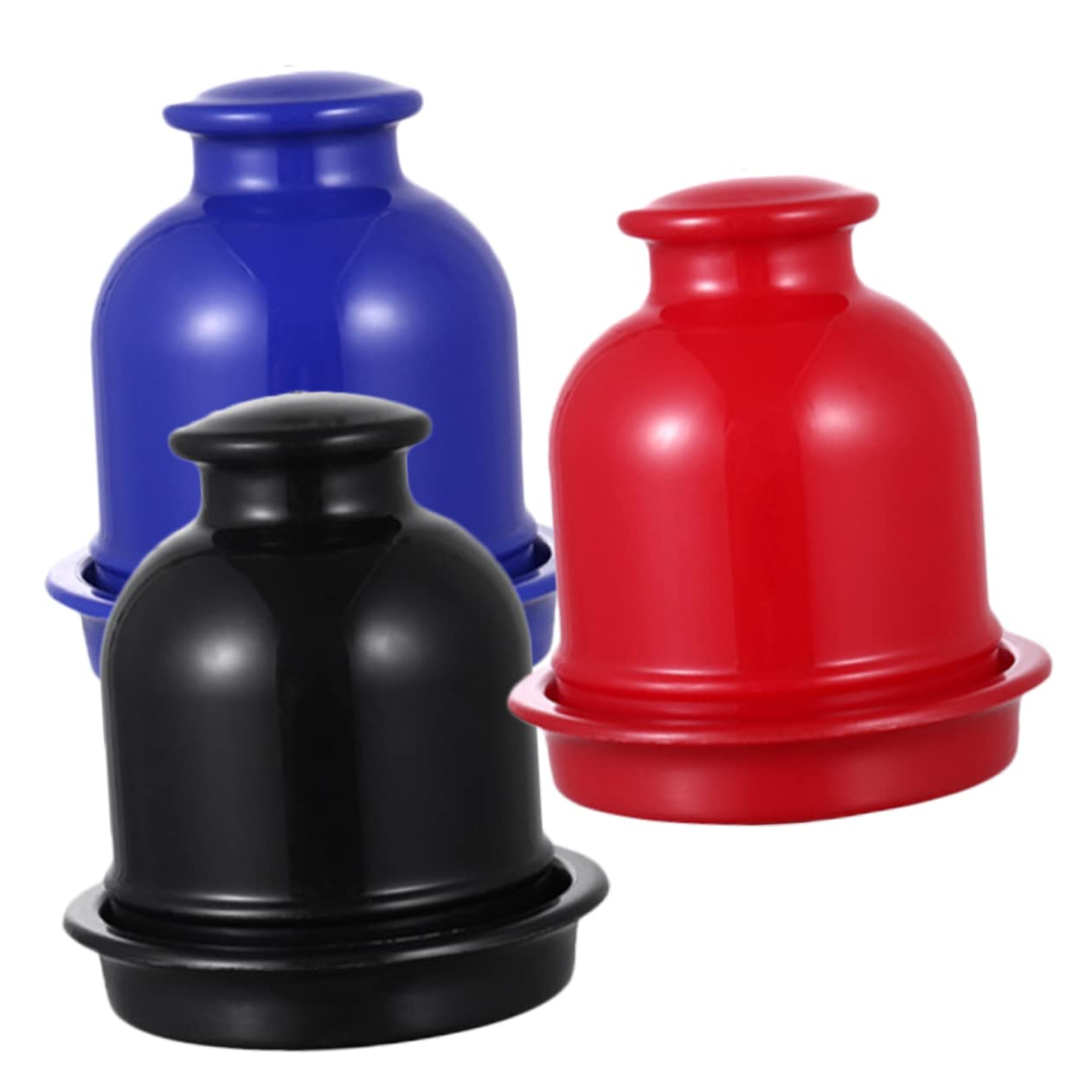 Amazon.com: FELTECHELECTR 3Pcs Dice Cups Party Dice Shaking Cups for ...