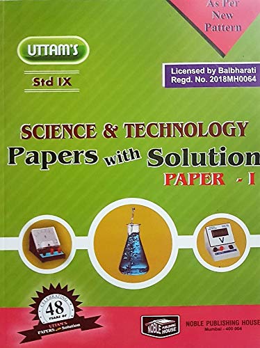 Uttam Science & Technology Papers with Solution Paper-1 - Class 9th : Uttam: Amazon.in: Books