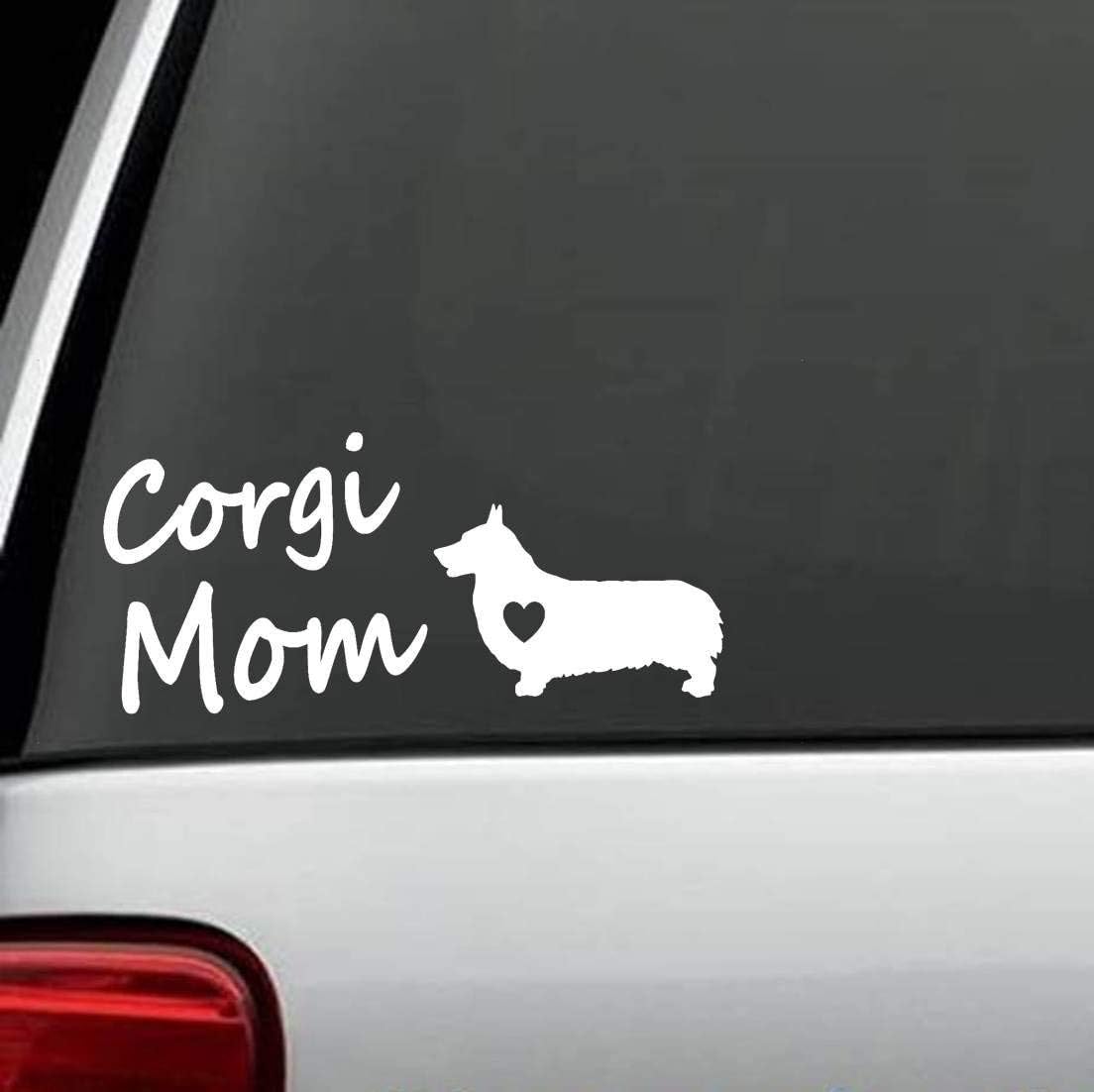 Amazon.com - Corgi MOM Dog Breed Vinyl Decal Sticker for Cars LAPTOPS ...
