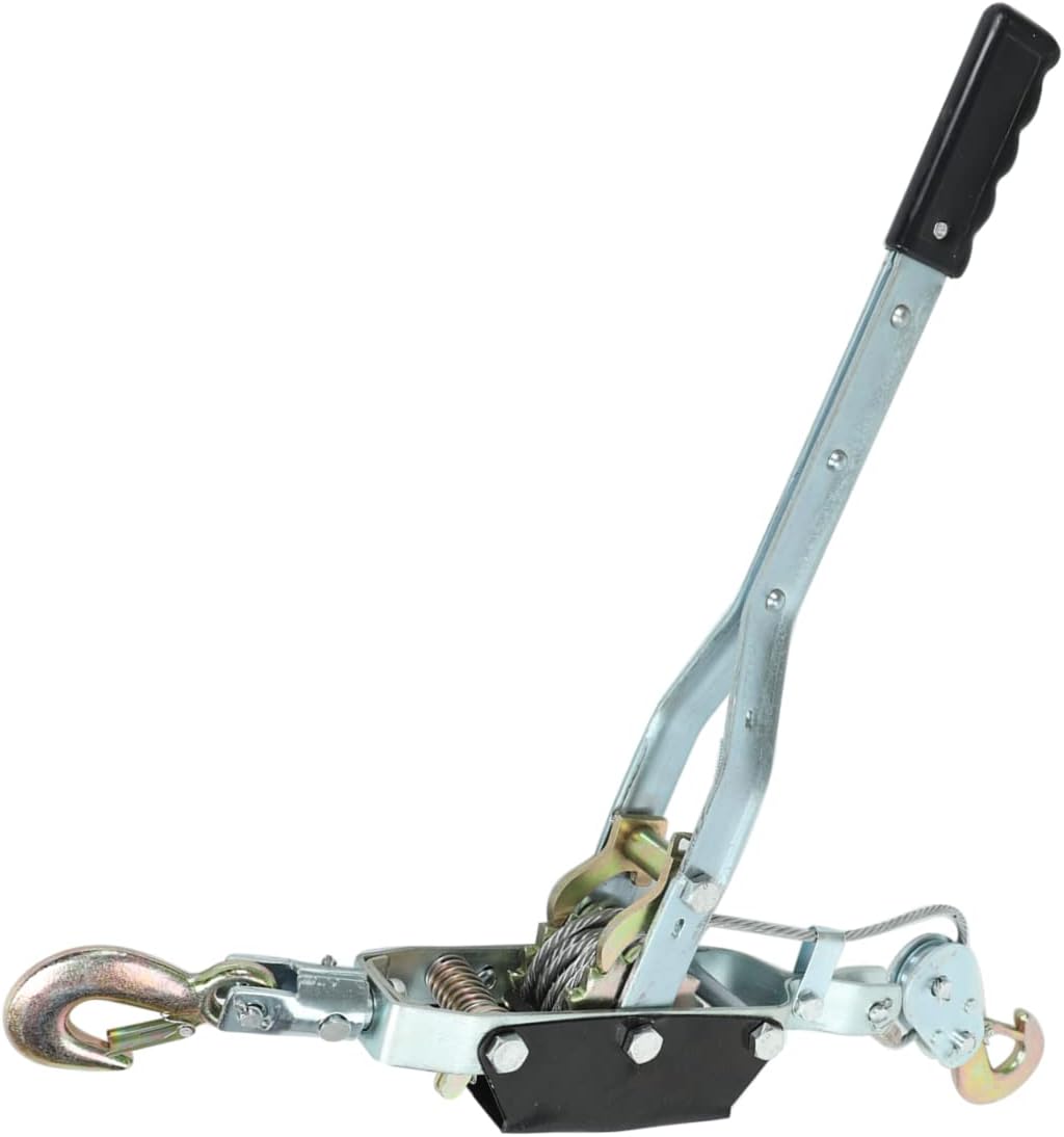 Amazon.com: buripes 4 Ton (8,800 Lbs) Load Capacity 2 Hook Steel Cable ...